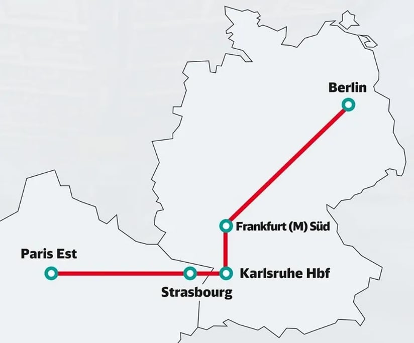 Un TGV direct Paris-Berlin : Une nouvelle liaison rapide entre la ...